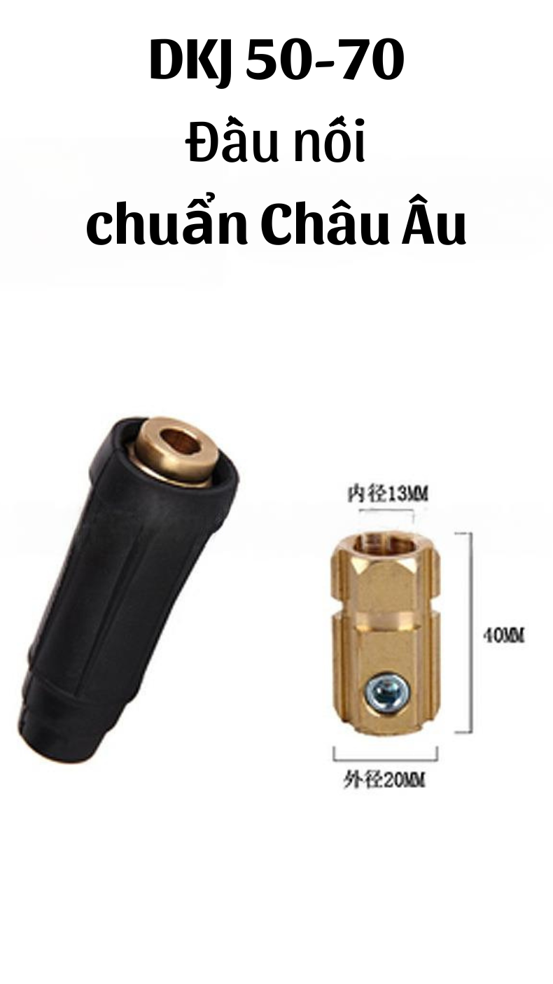 Đầu nối nhanh DKJ 10-25-35-50-95