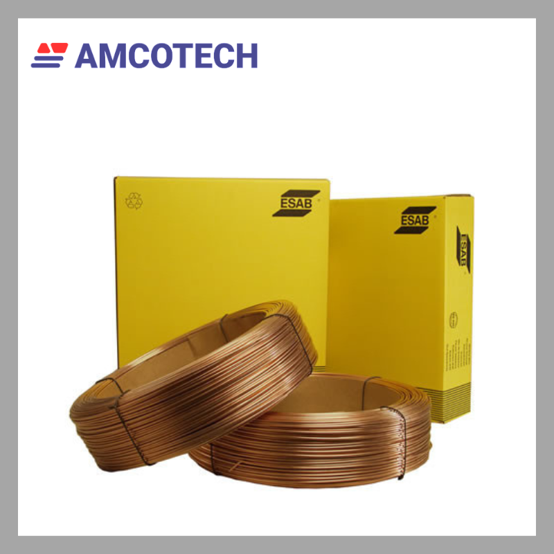 Esab Dây Hạn Hồ Quang Chìm Hợp Kim Thấp - OK Autrod 12.24 2.5mm 1000kg