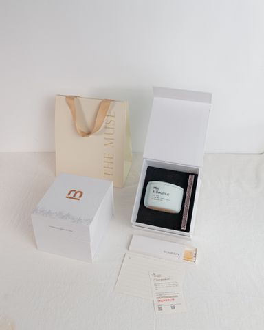 Nến thơm The Muse - Mint & Coconut - Hương Bạc Hà & Dừa