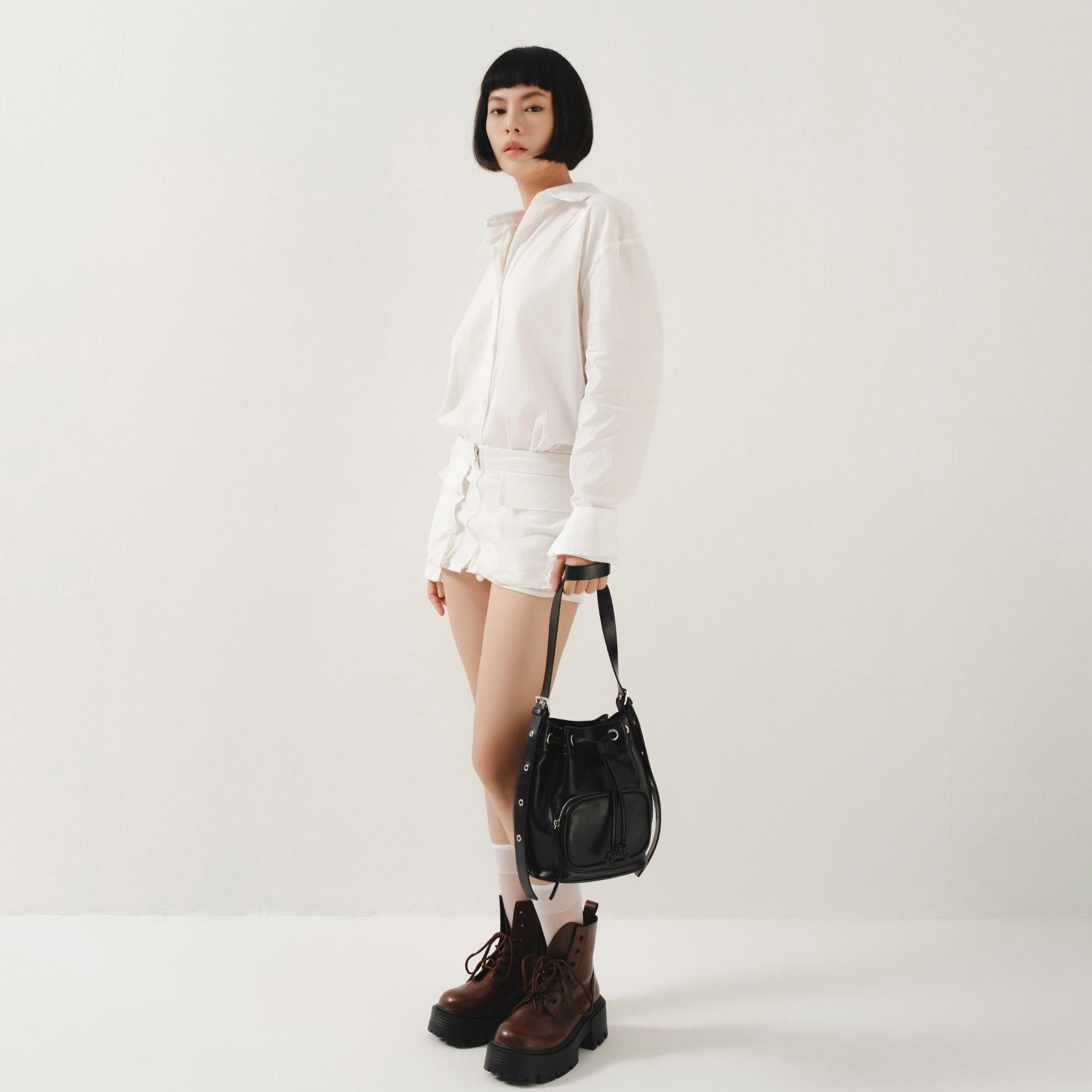 Tam's Bucket Bag Black – THER GAB