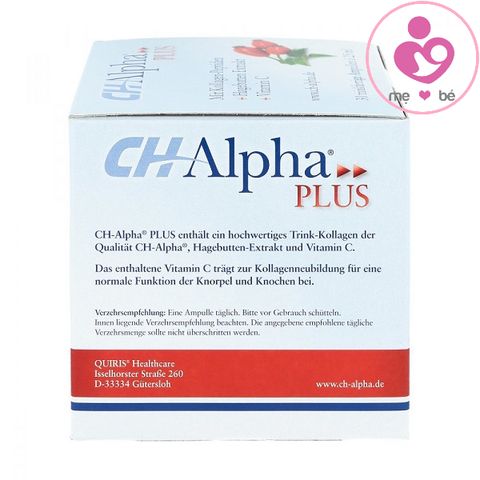 Collagen dạng nước CH-Alpha PLUS của Đức hỗ trợ sụn khớp hộp 30 ống – Mẹ & Bé Plaza