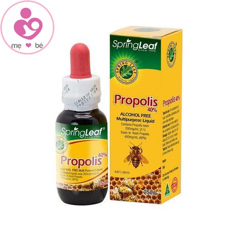 Keo ong Propolis của Spring Leaf Úc cho bé từ 2 tuổi lọ 25ml – Mẹ & Bé Plaza