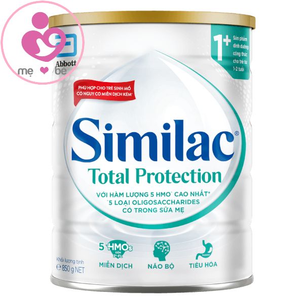 Sữa Similac total protection 1+cho trẻ 1-2 tuổi hộp 850g – Mẹ & Bé Plaza