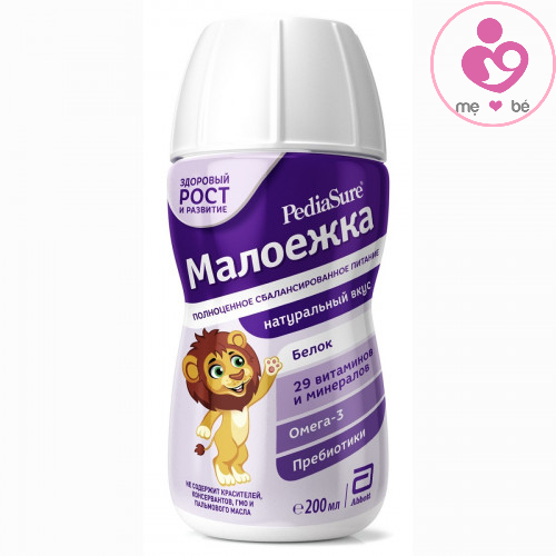 Sữa nước Pediasure của Nga thùng 30 chai 200ml/chai – Mẹ & Bé Plaza