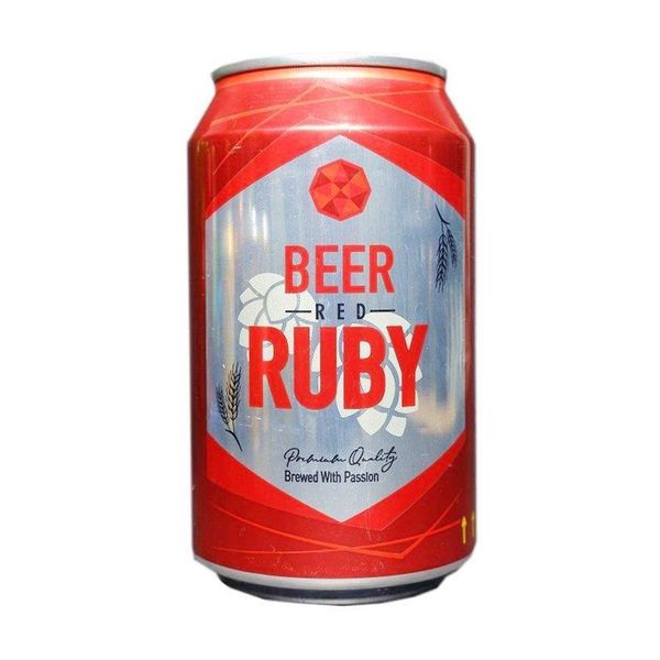 BIA RED RUBY 24 LON X 330ML – Nhà phân phối Sen Việt