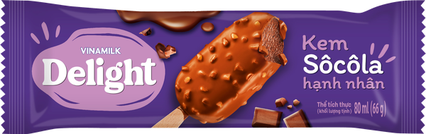 Kem Socola Hạnh Nhân Delight Vinamilk 80mlKem Socola Hạnh Nhân Delight ...