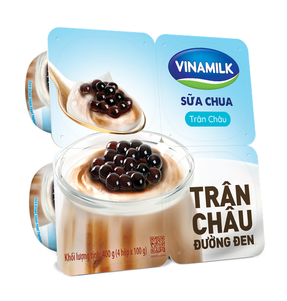 Sữa Chua Ăn Vinamilk Trân châu đường đen 100g (24H/T)Sữa Chua Ăn ...