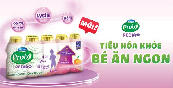 Sữa Chua Uống Probi Pedia + hương cam 65mlSữa Chua Uống Probi Pedia ...