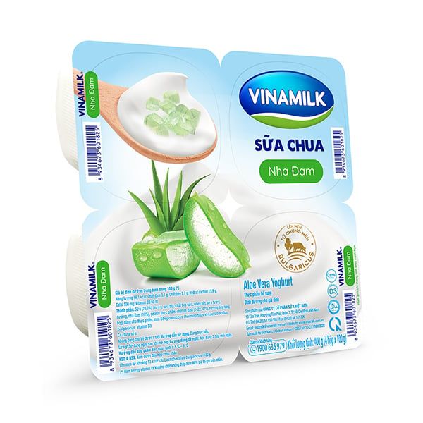 Sữa Chua Ăn Vinamilk nha đam có đường 100gSữa Chua Ăn Vinamilk nha đam ...