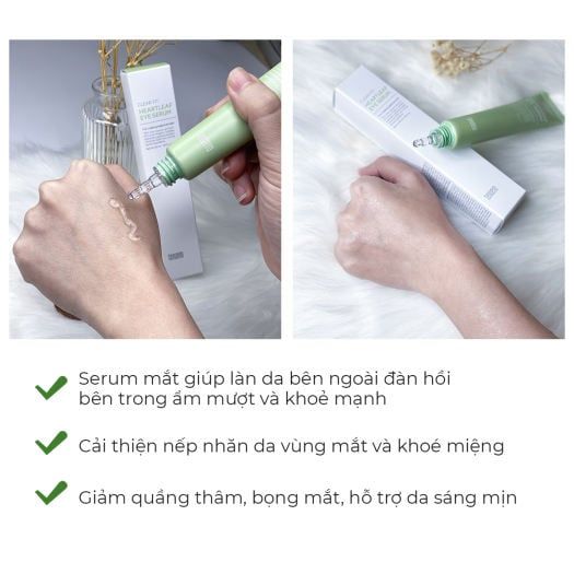 Serum Dưỡng Mắt Giảm Nếp Nhăn Chống Lão Hóa Tenzero Clear Fit Heartleaf ...