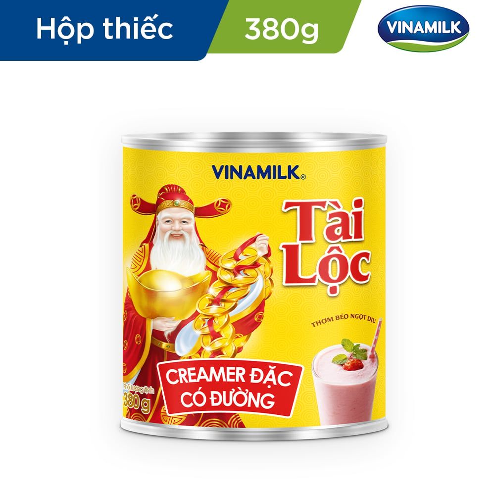Creamer đặc Vinamilk Tài Lộc 380gCreamer đặc Vinamilk Tài Lộc 380g – Tổng kho Takara