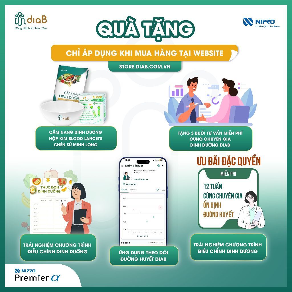 DiaB - Giải pháp toàn diện cho người Đái tháo đường