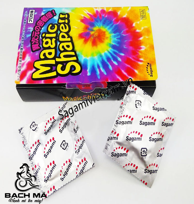 Bao cao su Sagami Magic Shape hợp 10 cái – Shop Đồ Chơi Tình Yêu Bạch Mã