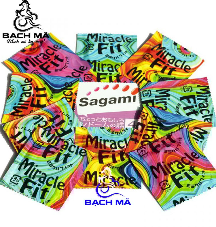 Bao cao su Sagami Miracle Fit hộp 10 cai – Shop Đồ Chơi Tình Yêu Bạch Mã