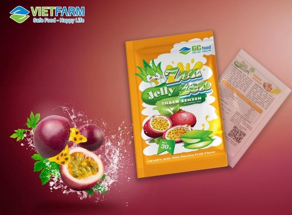 Thạch Jelly ZenZen vị trái cây 30g(Vị Yến , Vị Chanh Dây, Vị Dâu) Cánh ...