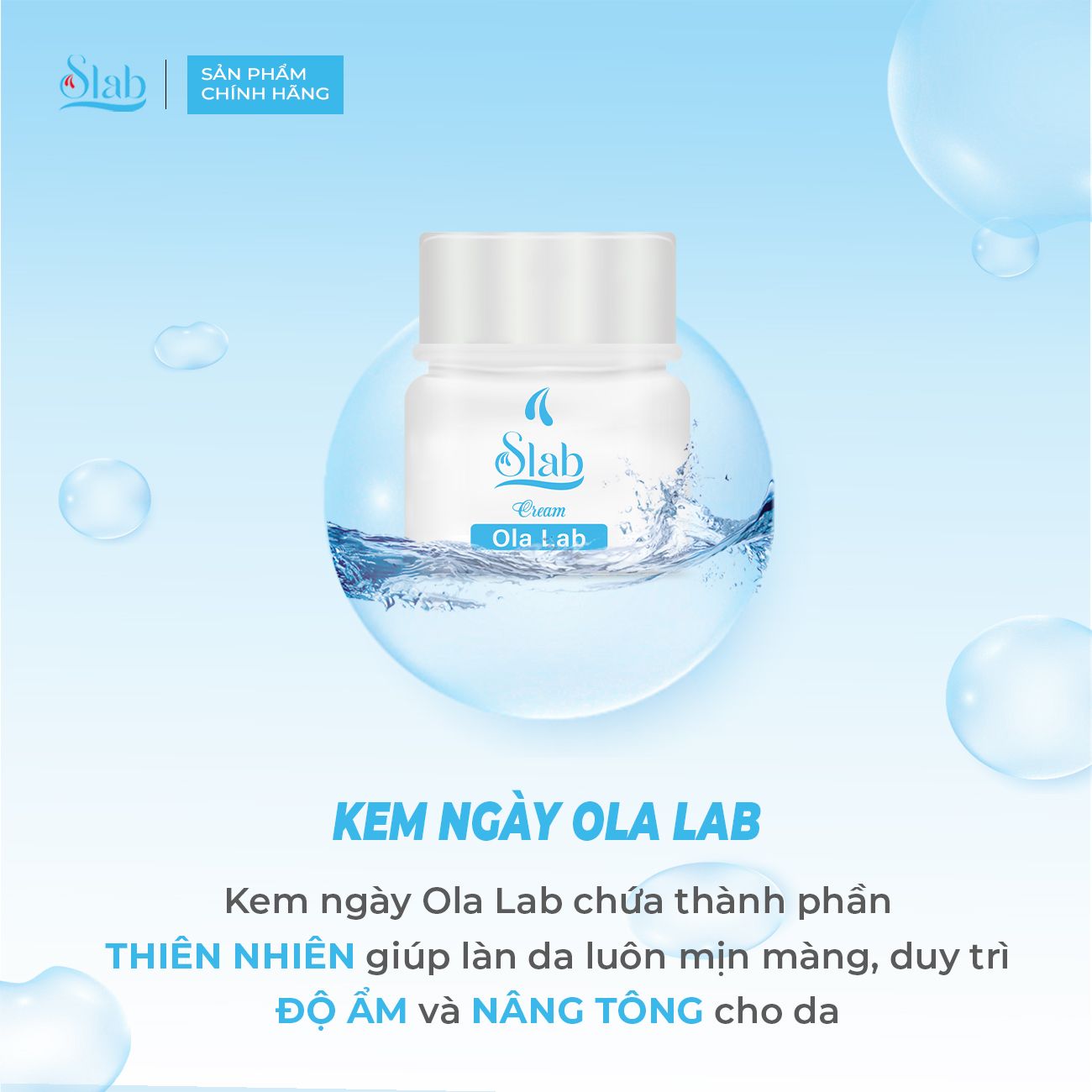 Kem Dưỡng Ban Ngày Ola Lab Slab Giúp Cấp Ẩm, Mờ Nám, Nâng Tông Da ...