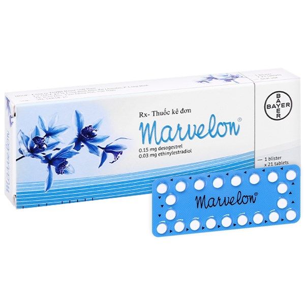 Thuốc ngừa thai hàng ngày Marvelon Bayer (Vỉ 21 viên) – Nhà Thuốc Kim ...