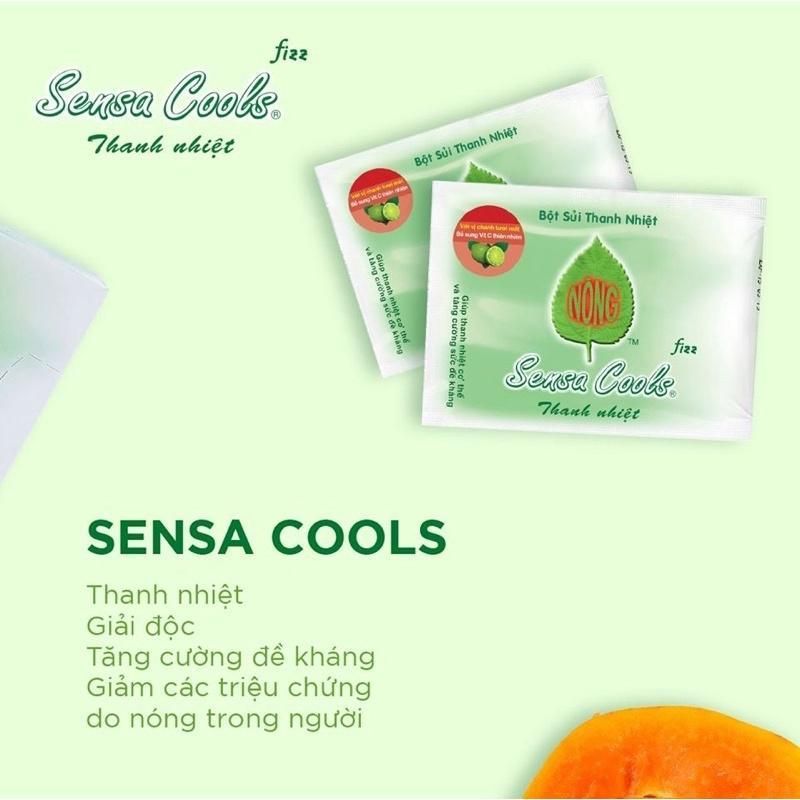 Bột sủi Sensa Cools hỗ trợ thanh nhiệt, bổ sung vitamin C – Nhà Thuốc ...
