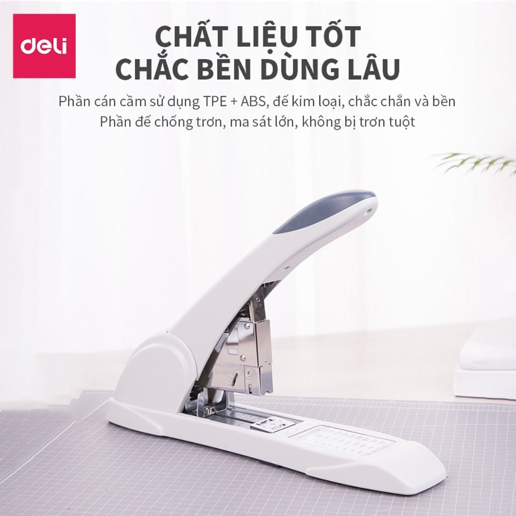 Dập ghim đại Deli 0395 (240tr) – Văn phòng phẩm Hưng Nghĩa