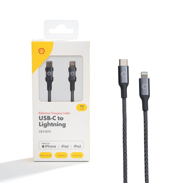 Cáp sạc nhanh 36W Shell Type-C to Lightning dây dài 1m - MR DEE STORE