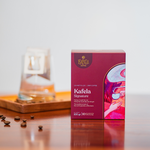 Cà phê túi lọc Kafela Signature - 100g/ 10 gói – Kafela Coffee