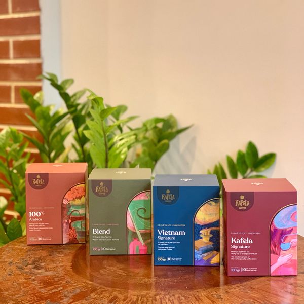 Combo 3 hộp Cà phê túi lọc – Kafela Coffee