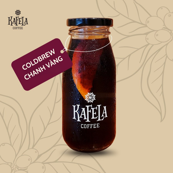Cà phê Coldbrew Chanh Vàng - Chai 250ml – Kafela Coffee