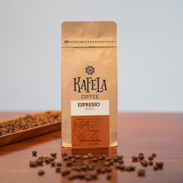 Cà phê hạt Espresso Blend - 250gr/500gr – Kafela Coffee