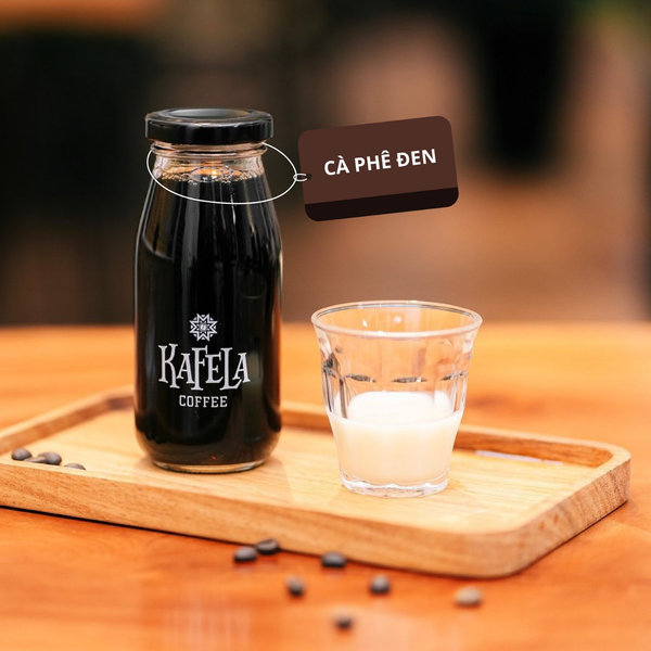 Cà phê đen - chai 250ml – Kafela Coffee