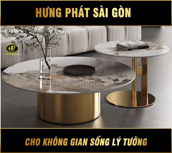 Bàn Trà Đôi Hiện Đại BT-302 – Nội Thất Hưng Phát SG