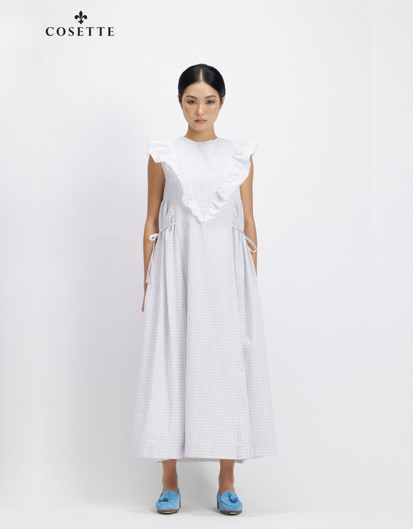 Đầm Lily Maid caro nhạt – COSETTE VIETNAM