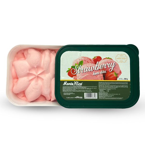 Kem hộp Monte Rico 600gr – CÔNG TY CP THƯƠNG MẠI PHAN NAM MON TE RO SA