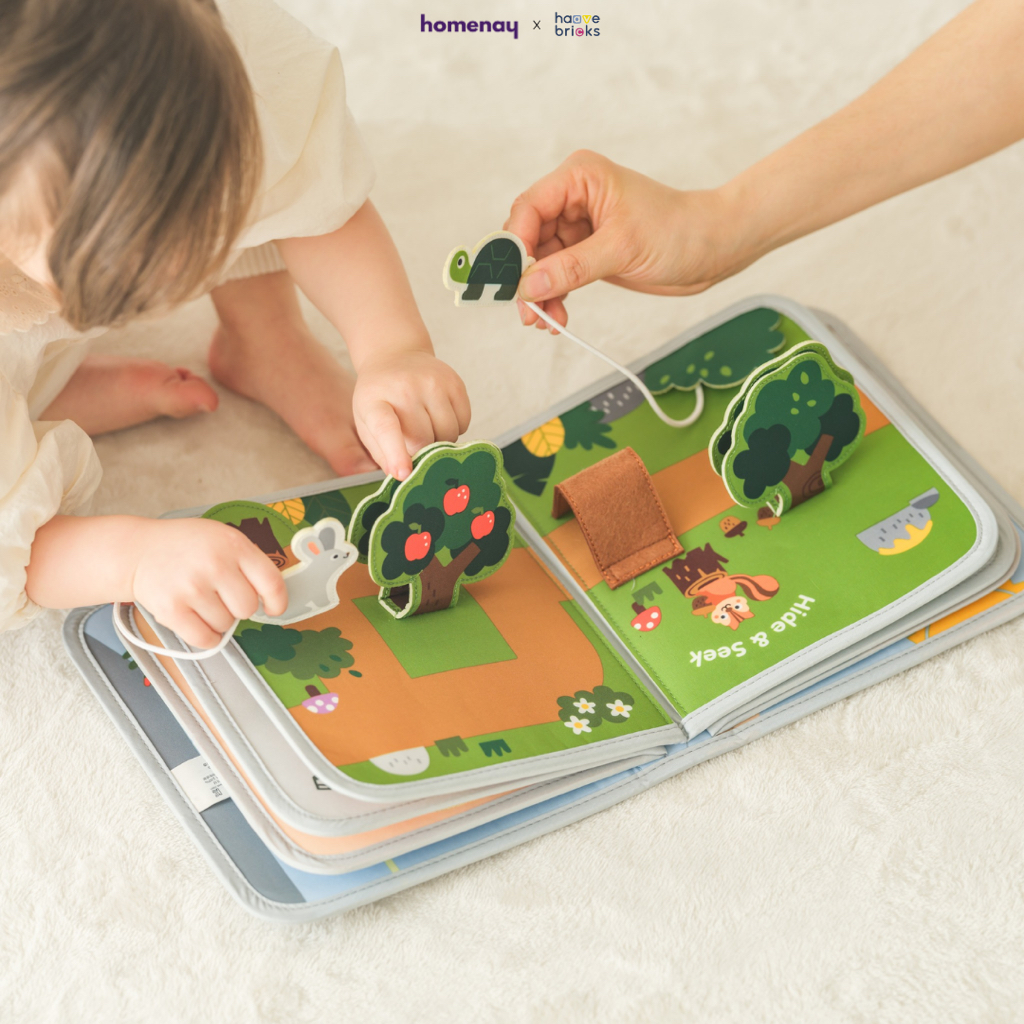 Sách phát triển trí não sớm cho trẻ Haave Bricks – HOMENAY