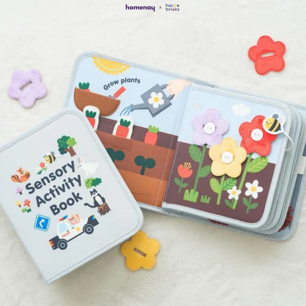 Sách phát triển trí não sớm cho trẻ Haave Bricks – HOMENAY