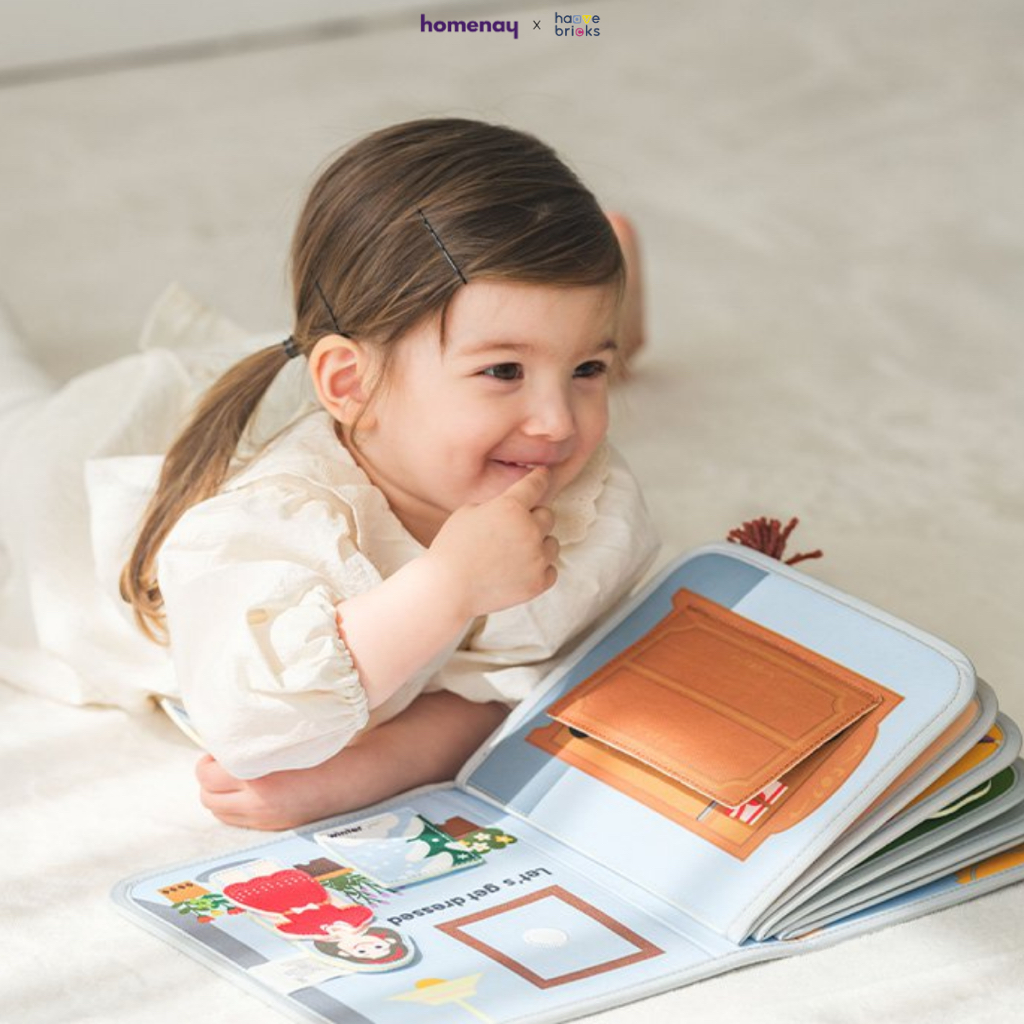Sách phát triển trí não sớm cho trẻ Haave Bricks – HOMENAY