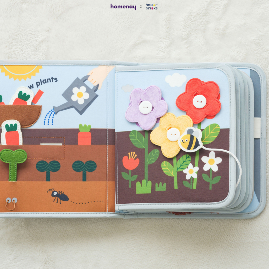 Sách phát triển trí não sớm cho trẻ Haave Bricks – HOMENAY