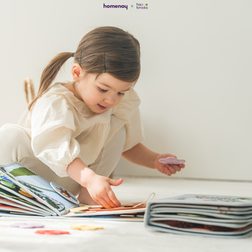 Sách phát triển trí não sớm cho trẻ Haave Bricks – HOMENAY