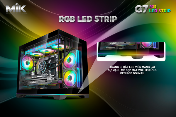 CASE MIK G7 LED STRIP