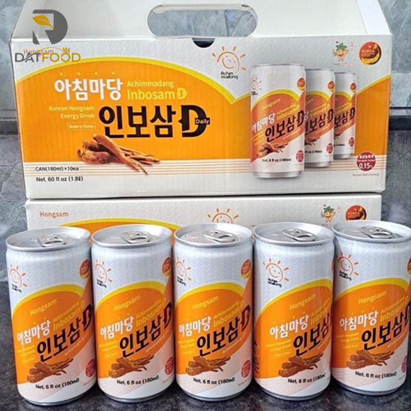 Nước hồng sâm lon Achimmadang Hàn Quốc - Đạt Food