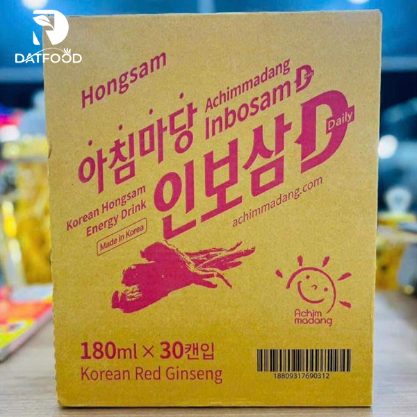Nước hồng sâm lon Achimmadang Hàn Quốc - Đạt Food