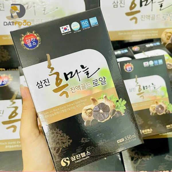 Nước tỏi đen Samjin Gold Royal Hàn Quốc hộp 30 gói x 70ml – Đạt Food