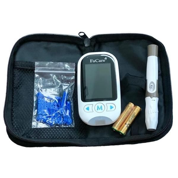 Máy đo đường huyết 5 in1 FaCare FC-M168 (Đo đường huyết, Mỡ máu, Gút,