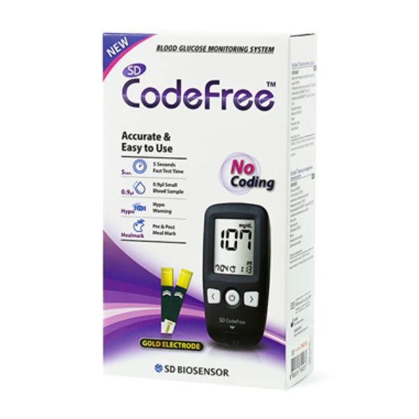 Máy đo đường huyết SD Code Free - Hàn Quốc