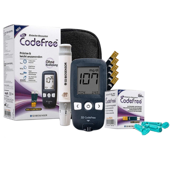 Máy đo đường huyết SD Code Free - Hàn Quốc