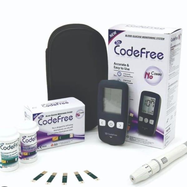 Máy đo đường huyết SD Code Free - Hàn Quốc
