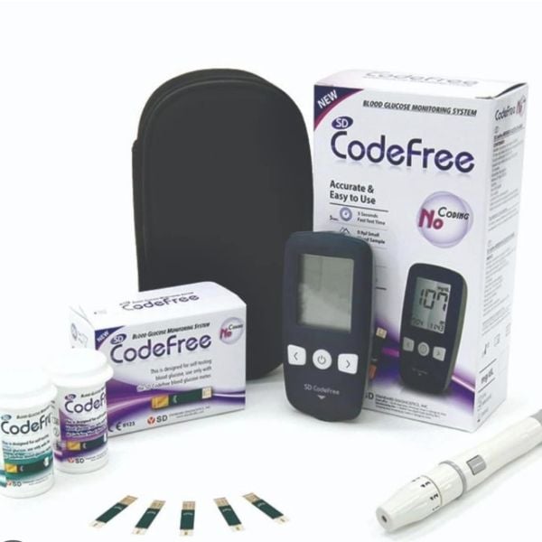 Máy đo đường huyết SD Code Free - Hàn Quốc