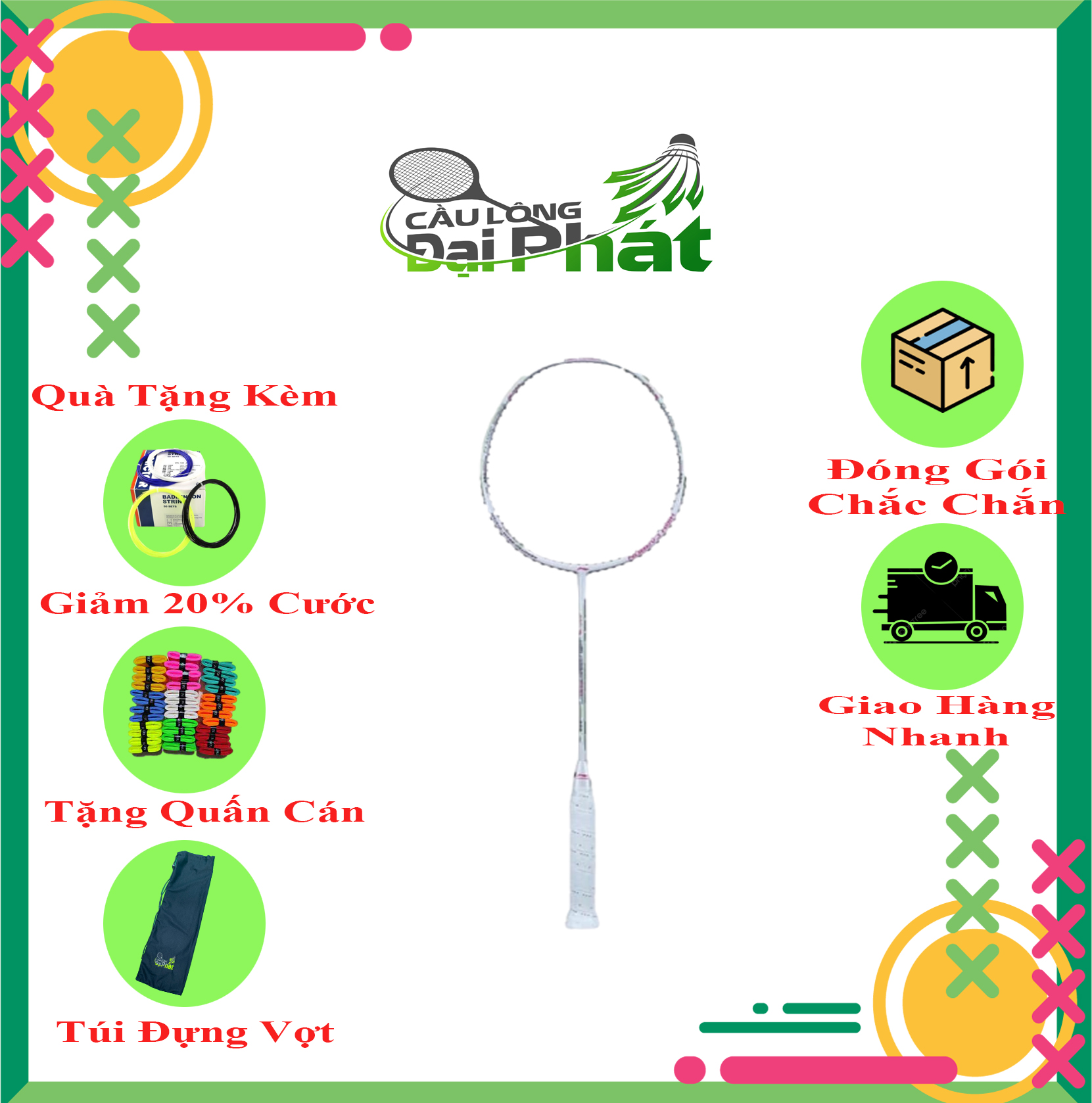 Vợt Cầu Lông HC1200