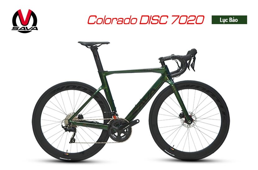 Xe đạp Road Carbon SAVA COLORADO Disc 7020 – HT BIKE