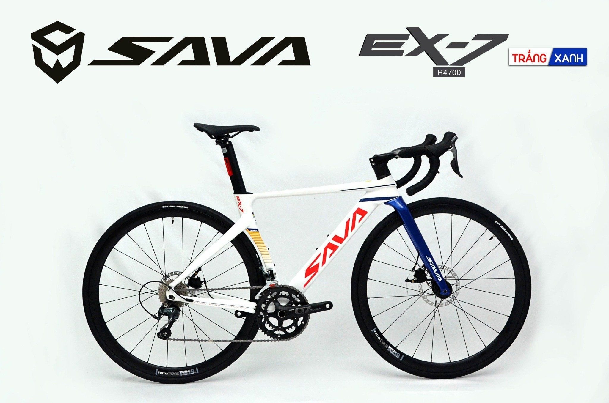 Xe đạp đua Road SAVA EX7 R4700 mới nhất 2024 | HT BIKE