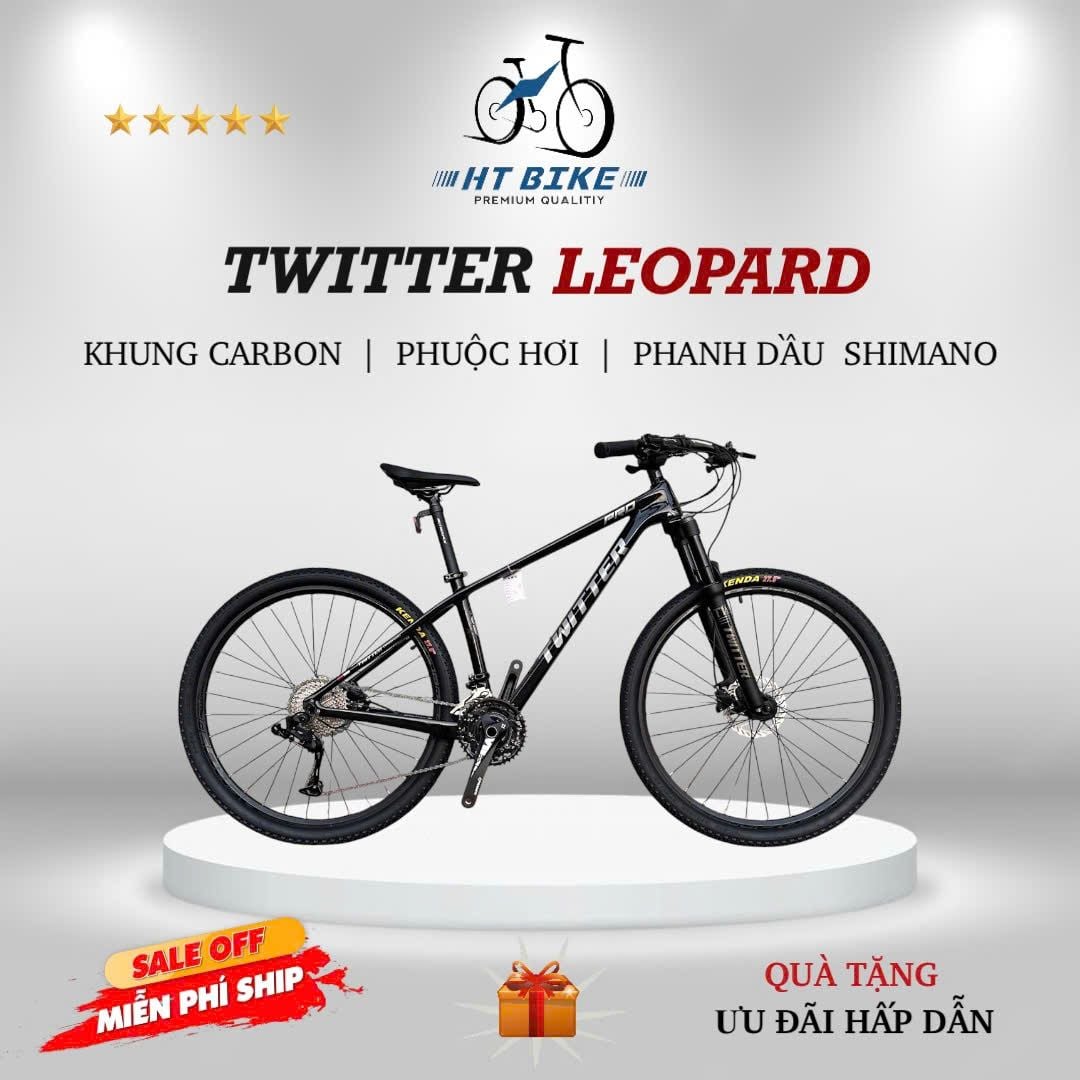 Xe đạp địa hình MTB Twitter Leopard Pro Main 27.5 inch mới nhất 2024 | – HT BIKE